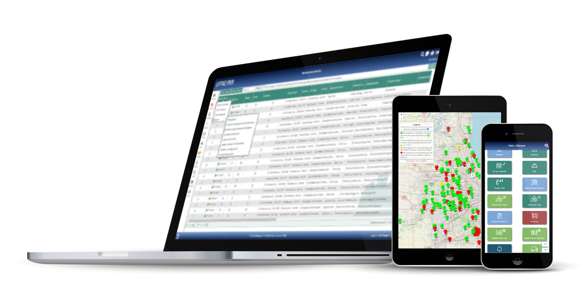 Liftkeeper - Elevator Business Software - Features